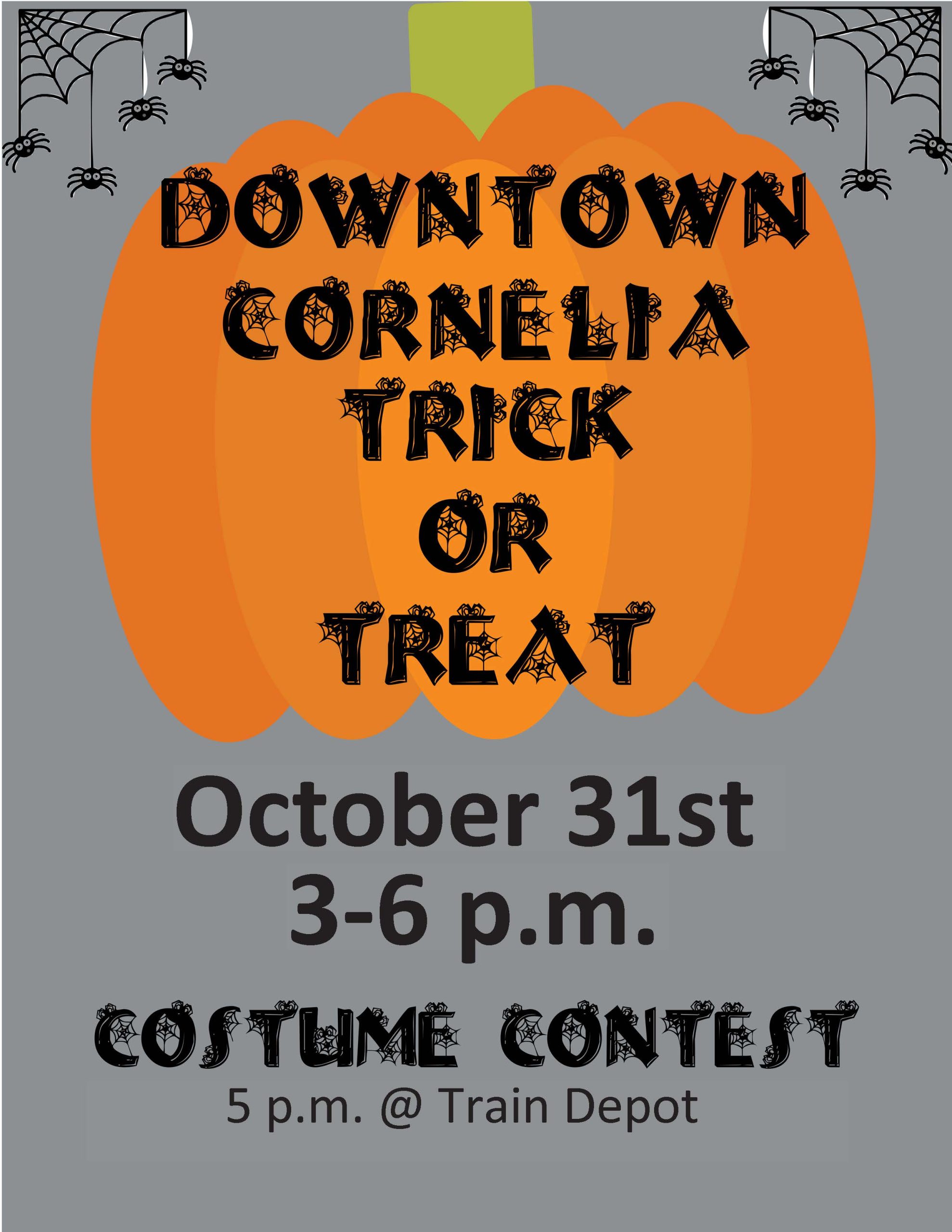 Cornelia Downtown Trick or Treat - City of Cornelia