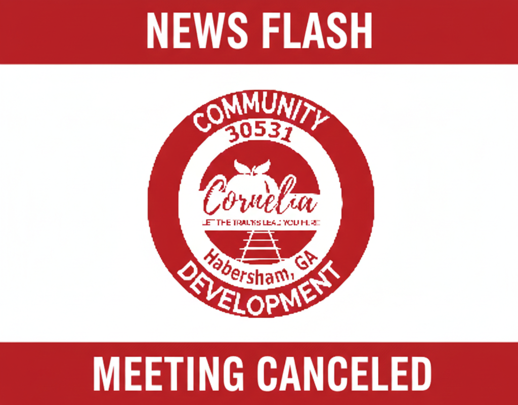 January Planning Commission Meeting Has Been Canceled - City of Cornelia